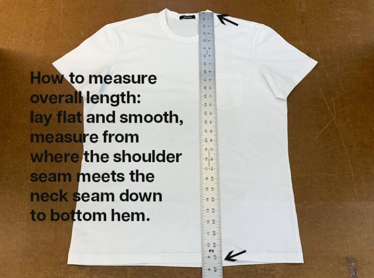 How to Measure Men's T-Shirts - Todd Shelton Blog